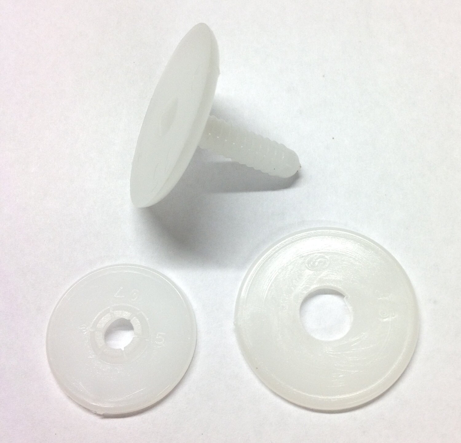 55mm Slim Joints - Plastic Animal Joints for Dolls, Soft Toys & Teddy ...