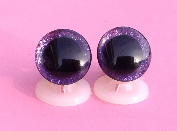 3D 20mm Safety Teddy Eyes With PLASTIC BACKS Choice of - Etsy UK