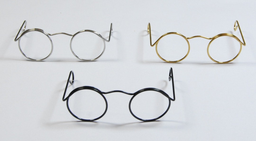 MIXED - Toy Glasses - Mini Spectacles for Dolls or Santas - Choice of ...