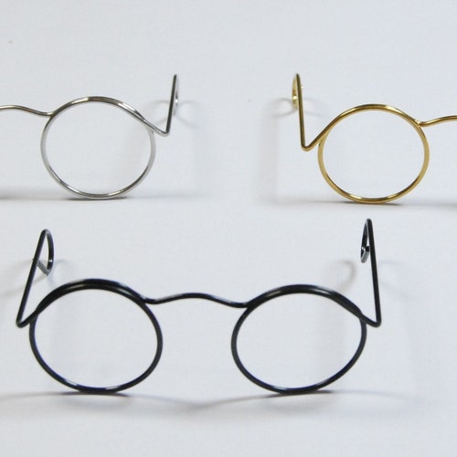 Gold Toy Glasses Mini Spectacles for Dolls or Santas - Etsy UK