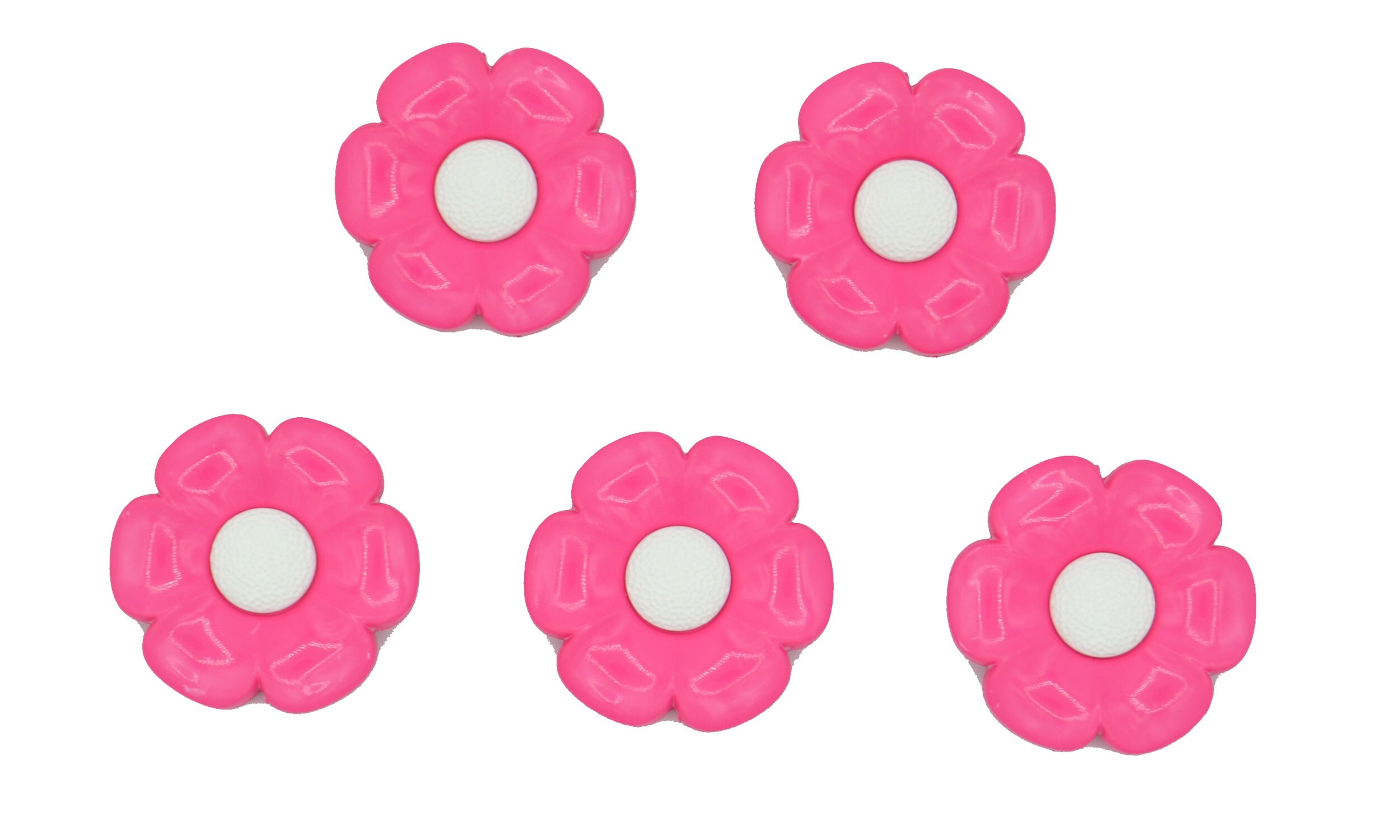 29mm Large Flower Buttons Choice of Colours Sewing - Etsy UK