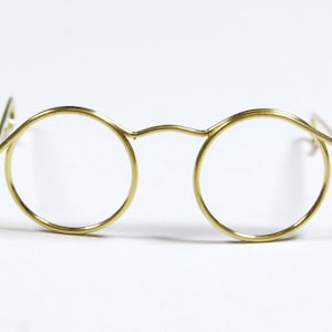 Gold - Toy Glasses - Mini Spectacles for Dolls or Santas - Choice of ...