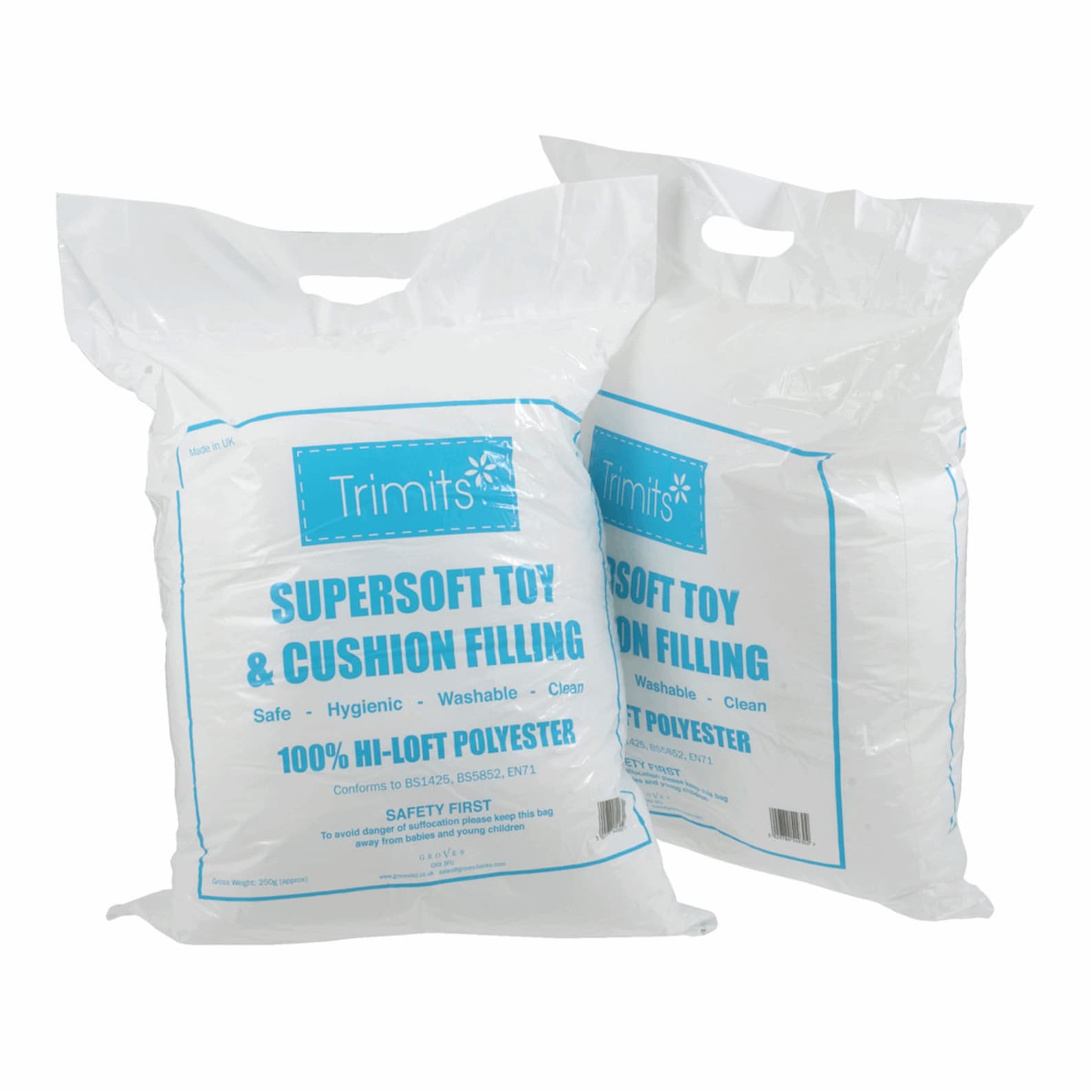 Super Soft Toy Stuffing Fibre Filling - Polyester, Recycled, or Natural ...