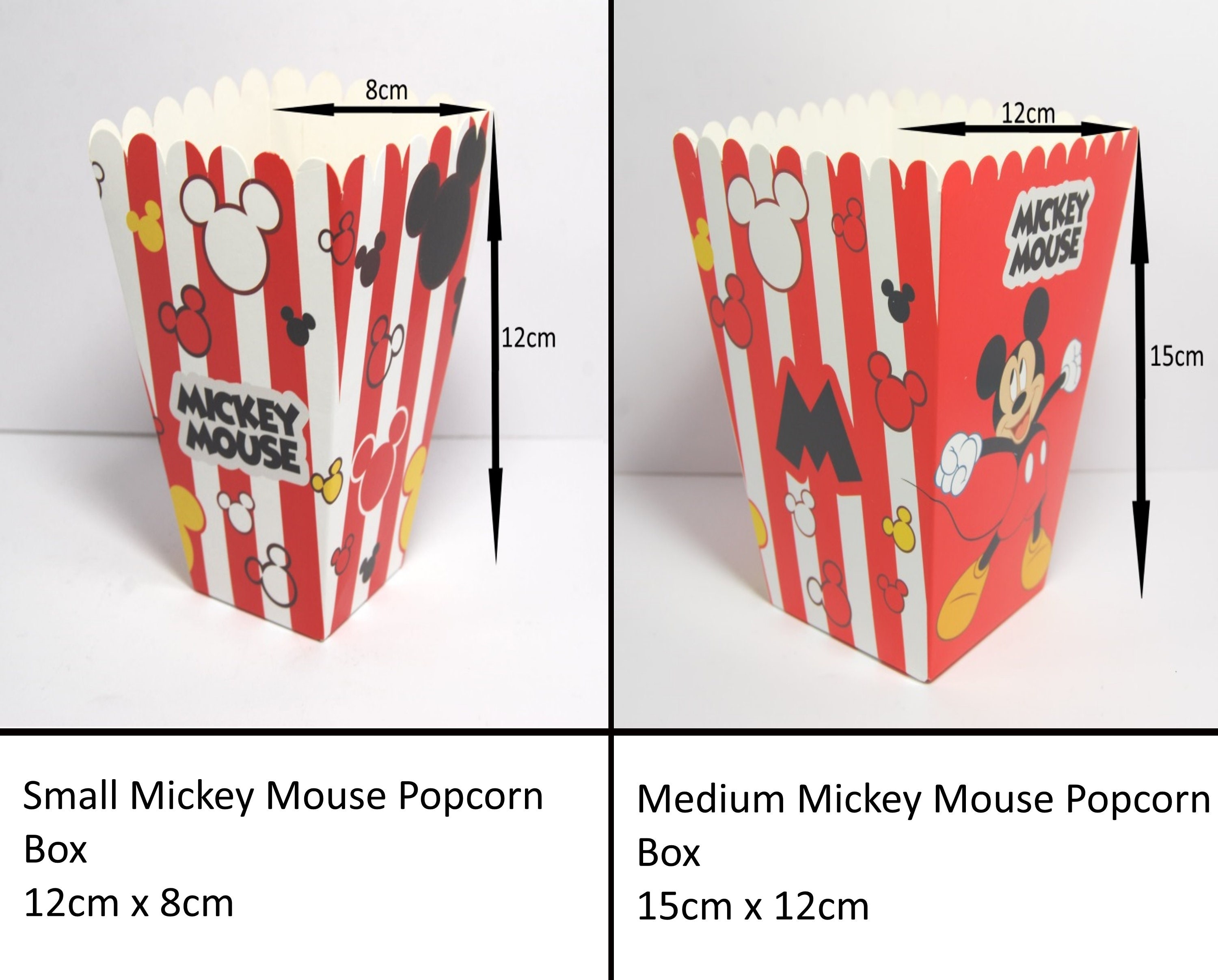Children's Party Food/popcorn Boxes Choice of Designs - Etsy UK