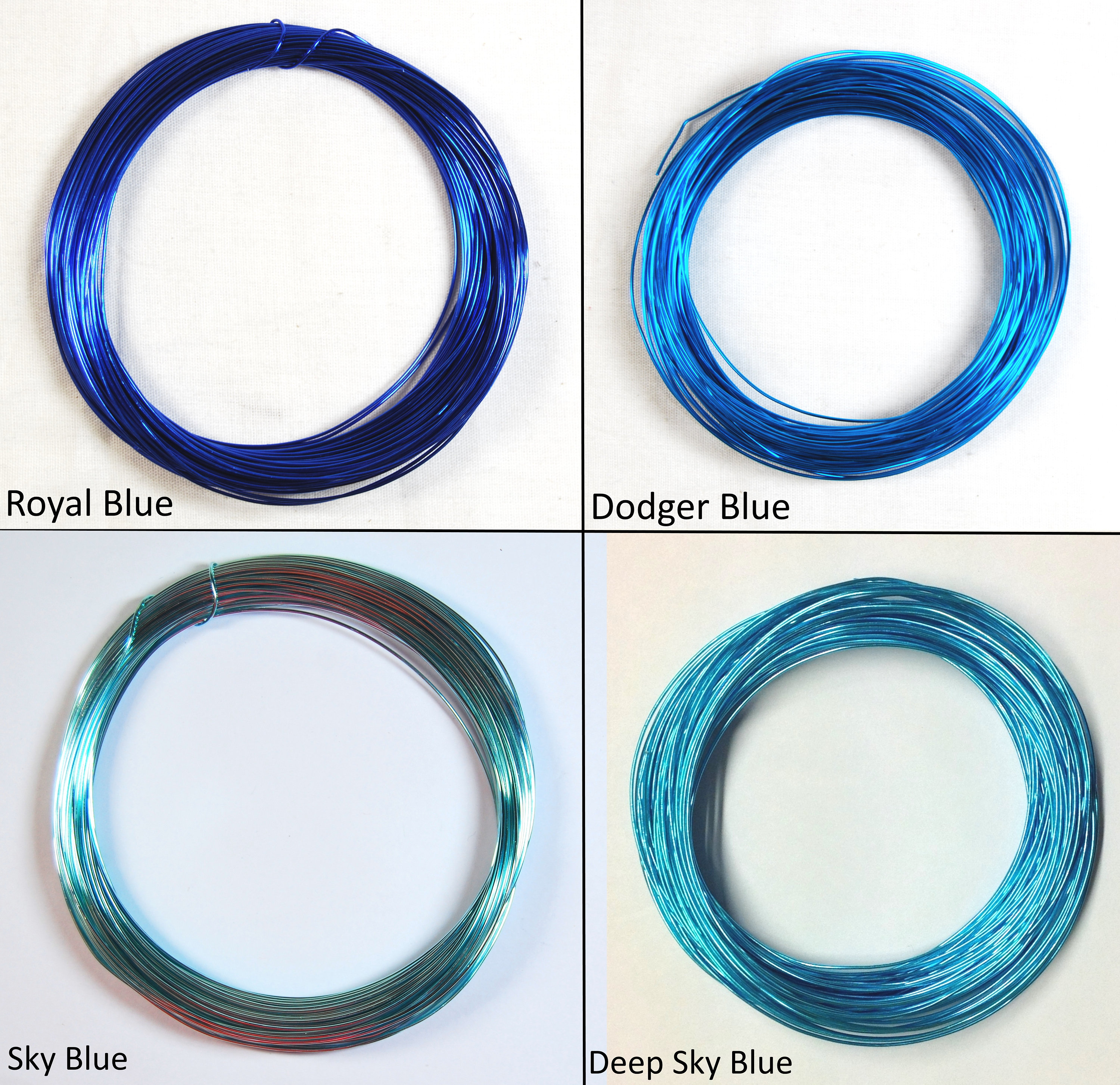 0.8mm x 20m Aluminium Wire Choice of Colours Thin Gauge | Etsy