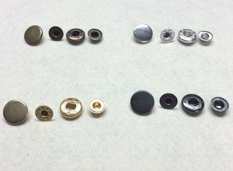 Pop Studs Heavy Duty Snap Fasteners Press Spring Poppers | Etsy