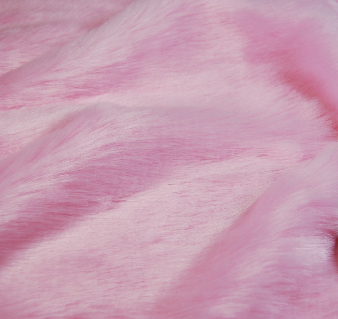 Light Pink Luxury Faux Fake Fur Choice of Lengths Available - Etsy UK