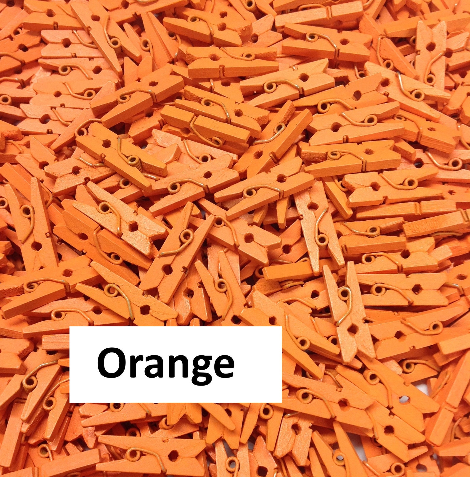 35mm Small Wooden Craft Pegs Choice of Colours Mini Clip - Etsy UK