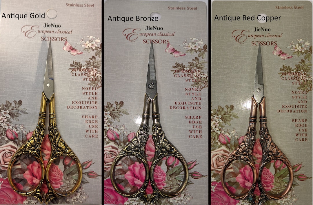 Embroidery Decorative Scissors - Fancy Small Sharp Craft Scissors - Etsy UK
