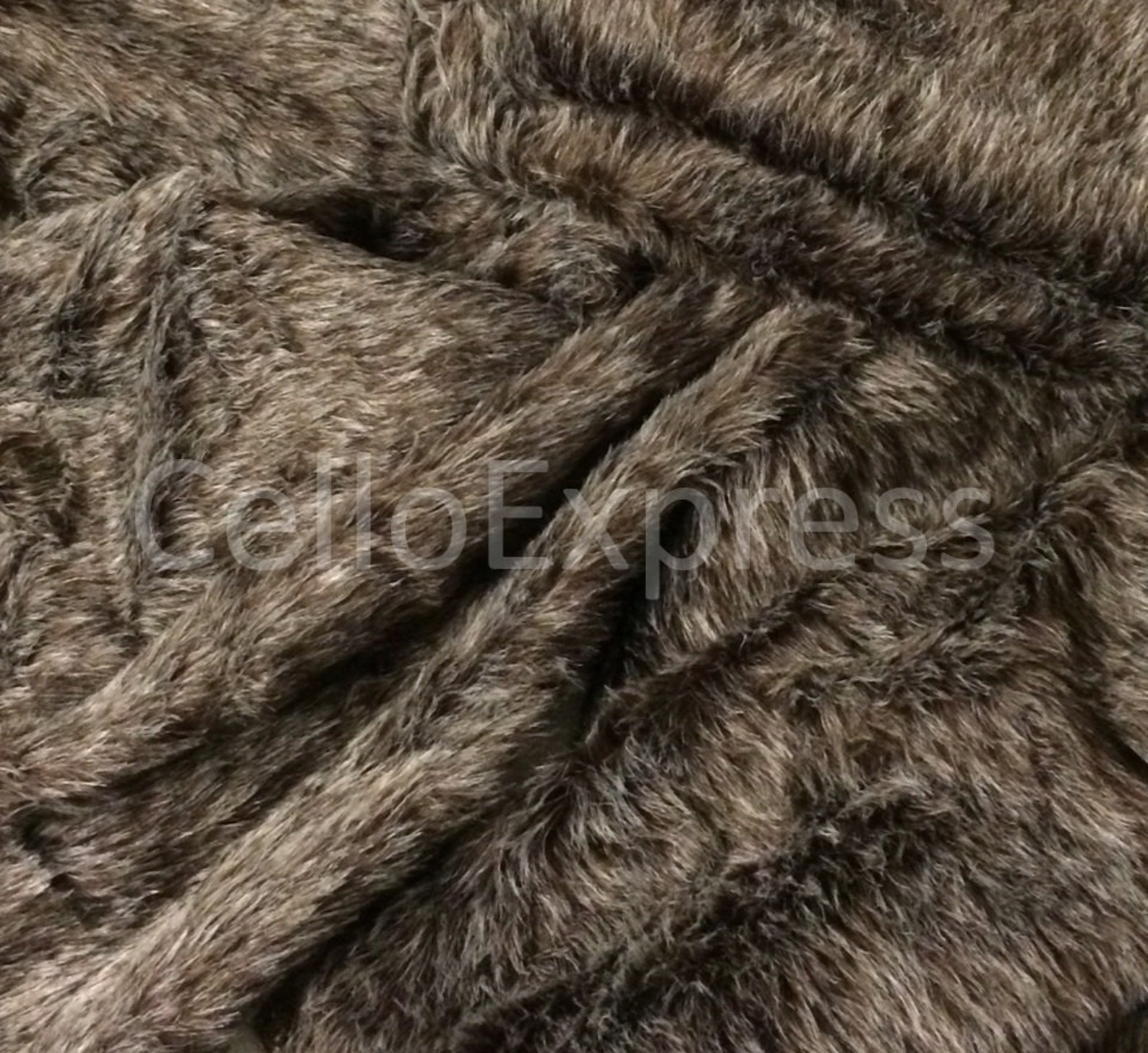 Berber Faux Fake Animal Fur Fabric 20mm Pile Teddy Bear & Animal Toy ...