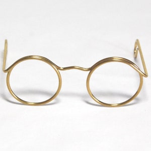Gold - Toy Glasses - Mini Spectacles for Dolls or Santas - Choice of ...