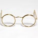Gold - Toy Glasses - Mini Spectacles for Dolls or Santas - Choice of ...