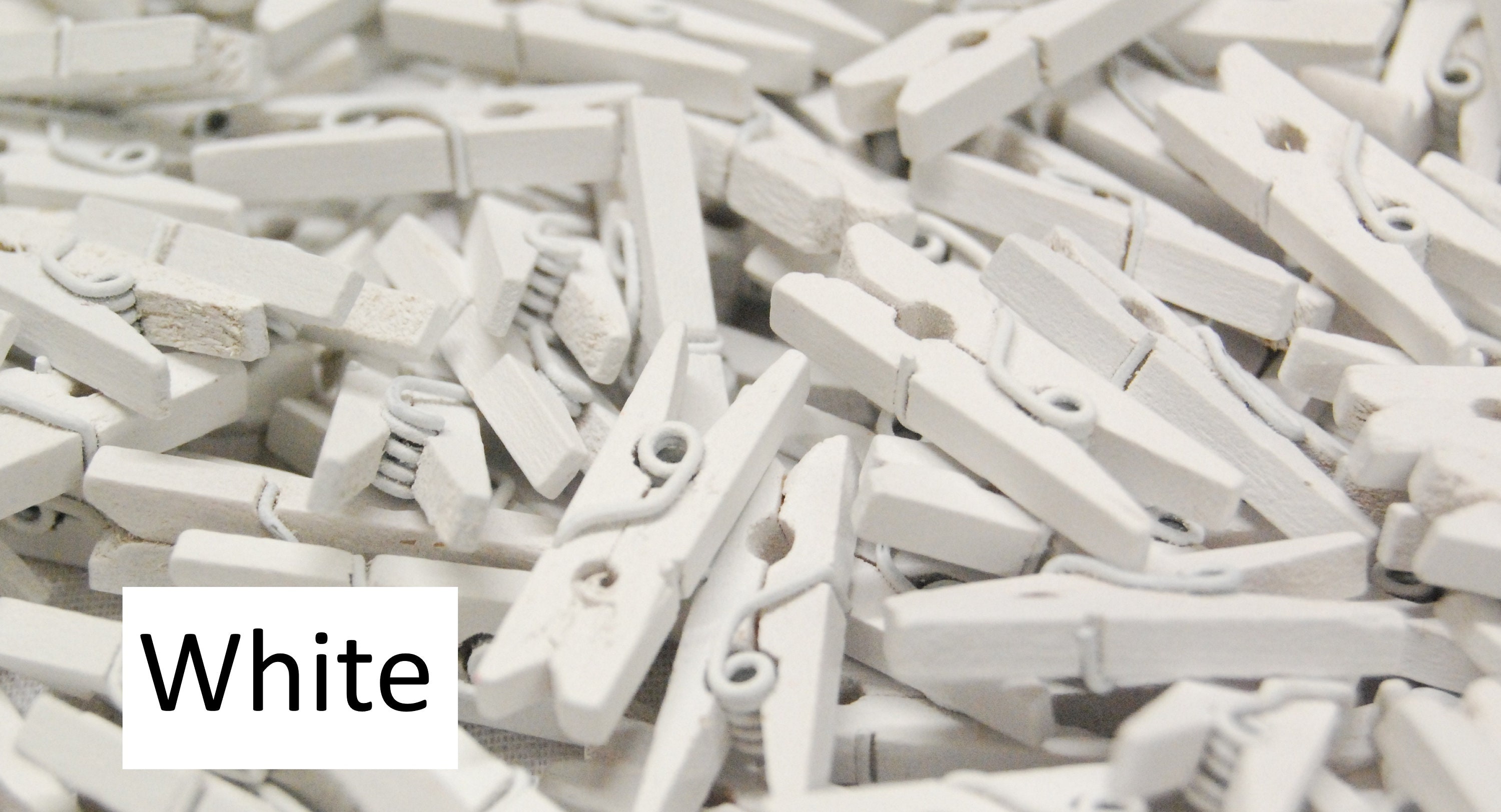 35mm Small Wooden Craft Pegs Choice of Colours Mini Clip - Etsy UK