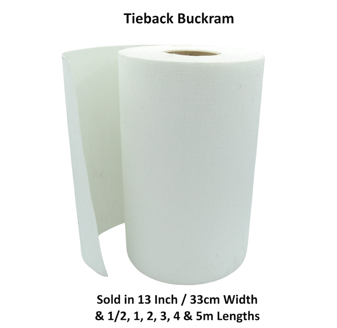 Tieback Buckram Mesh Fabric Stiffener for Sewing 13