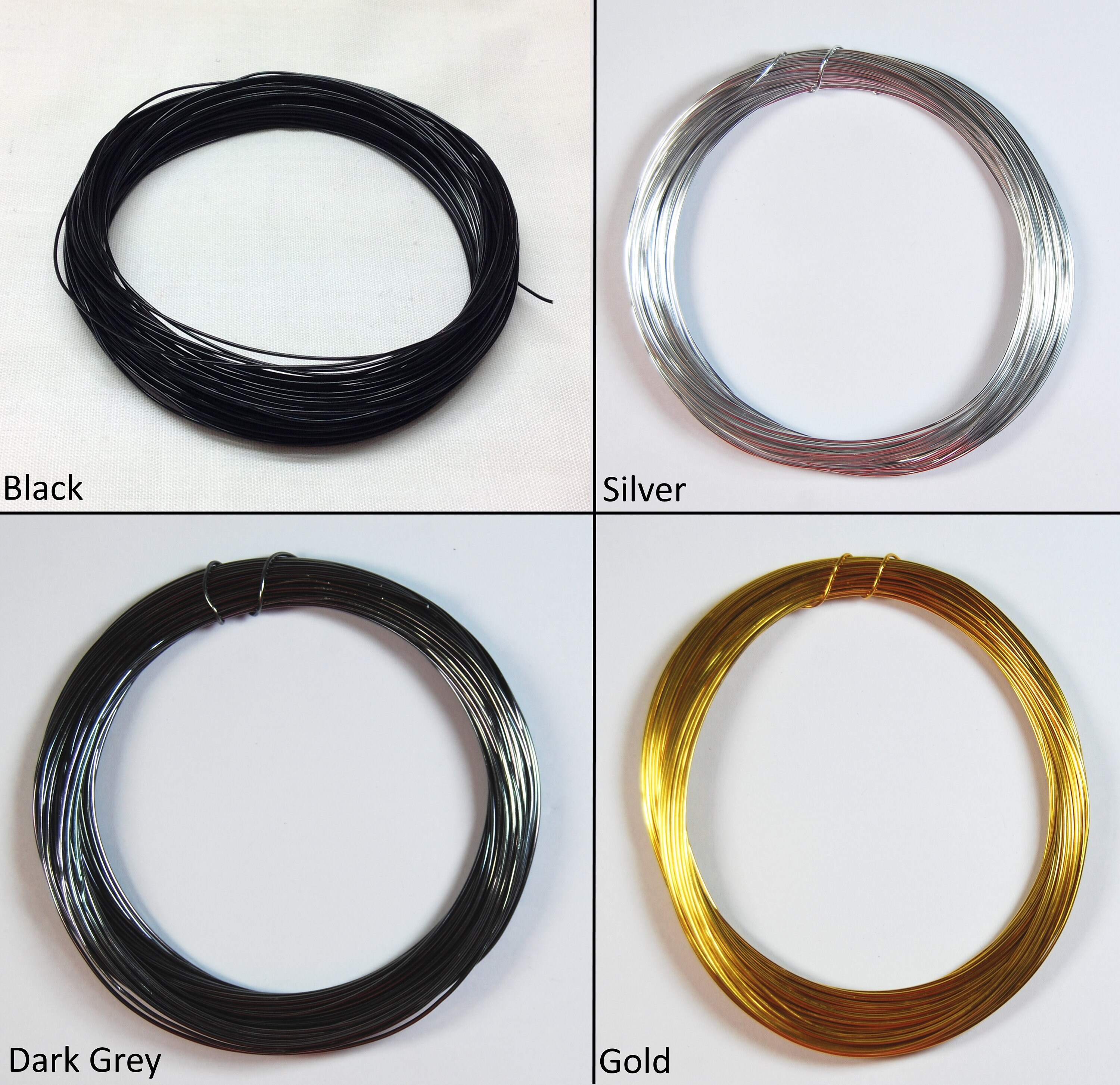 0.8mm x 20m Aluminium Wire Choice of Colours Thin Gauge | Etsy