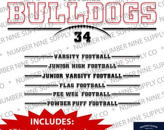 Powder Puff Football Svg - Etsy