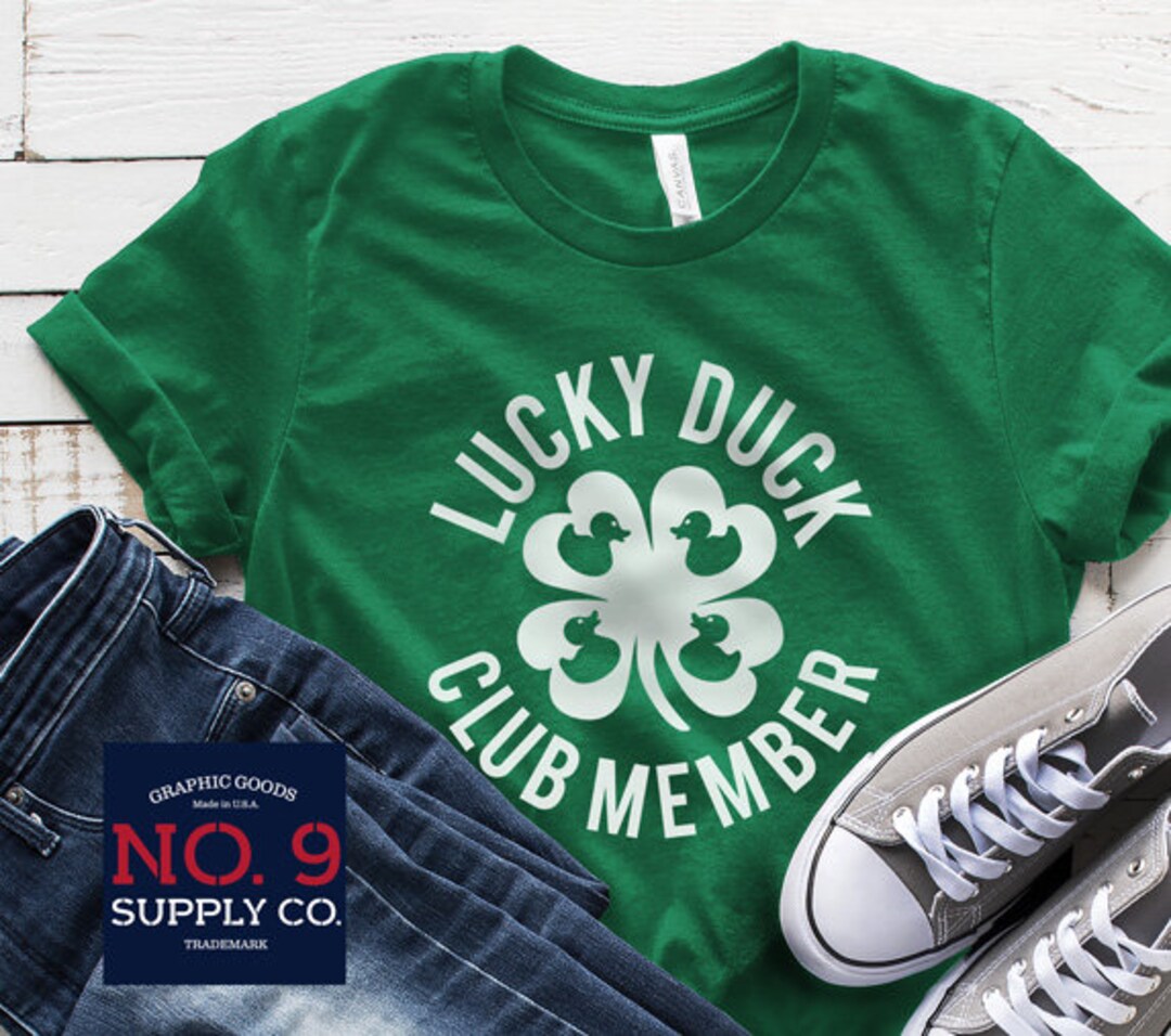 Lucky Duck Club Member SVG, Lucky Duck SVG, Lucky Duck Shirt Design ...