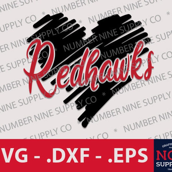 Redhawks Svg - Etsy