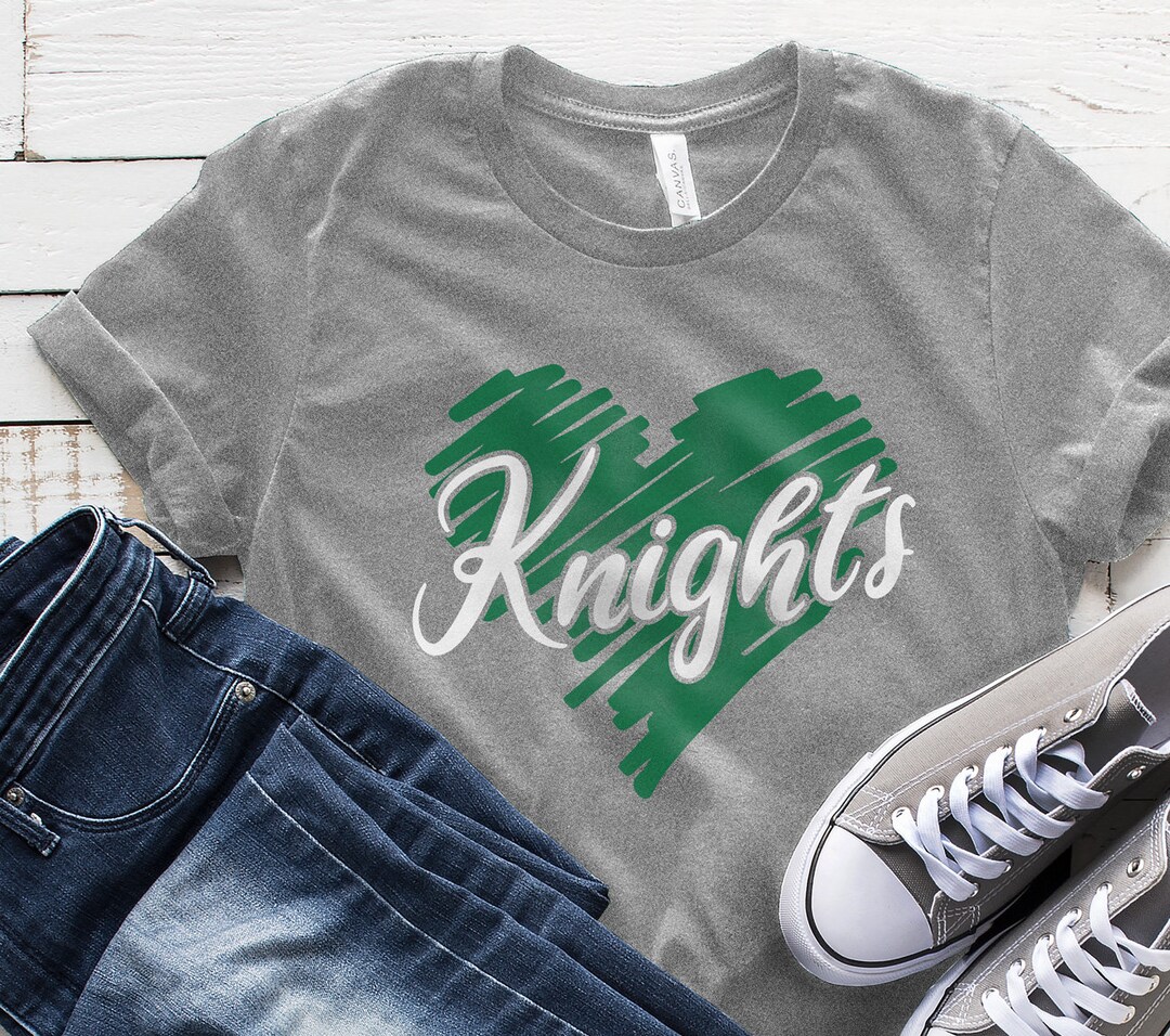 Knights Heart SVG Knights SVG Knights Mom Design Knights - Etsy