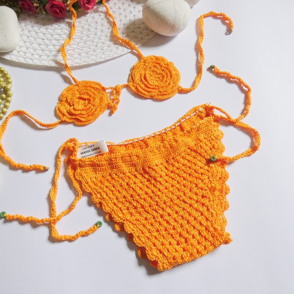 Crochet Bikini Kids - Etsy