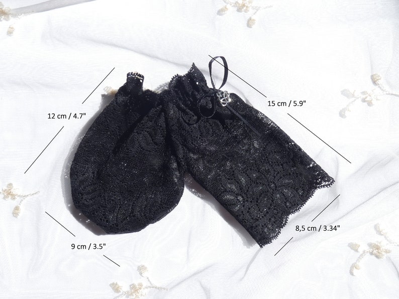 Black Lace Willy Warmer Open Tiped - Etsy
