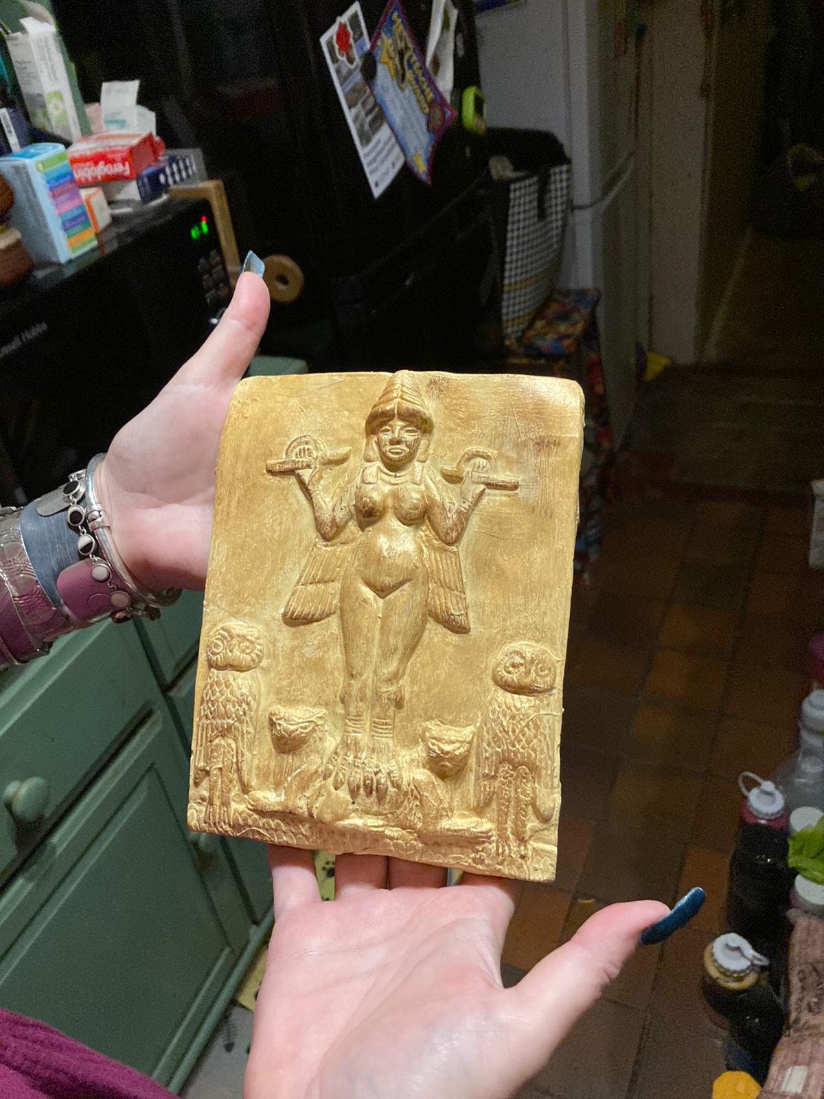 Lilith Ishtar Inanna Queen of the Night Burney Relief - Etsy UK