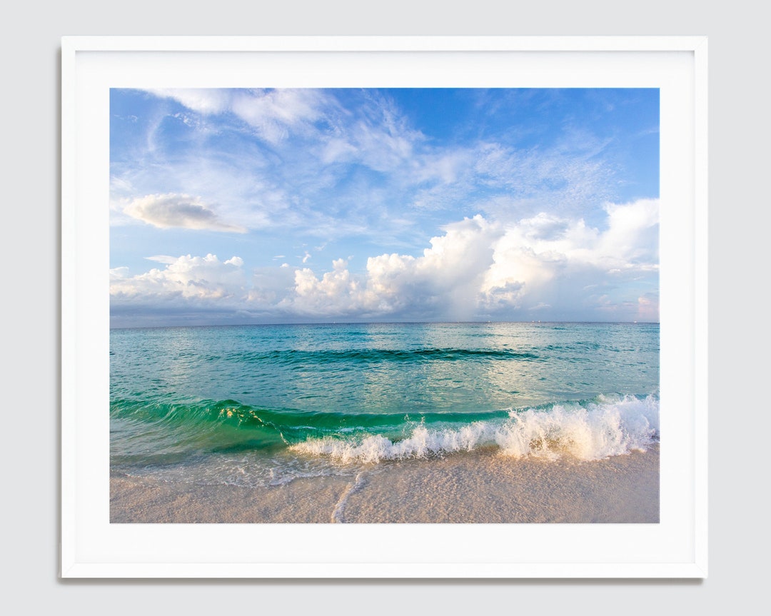 Perfect Beach Waves ~ Destin, Miramar Beach, Florida Photography Print ...