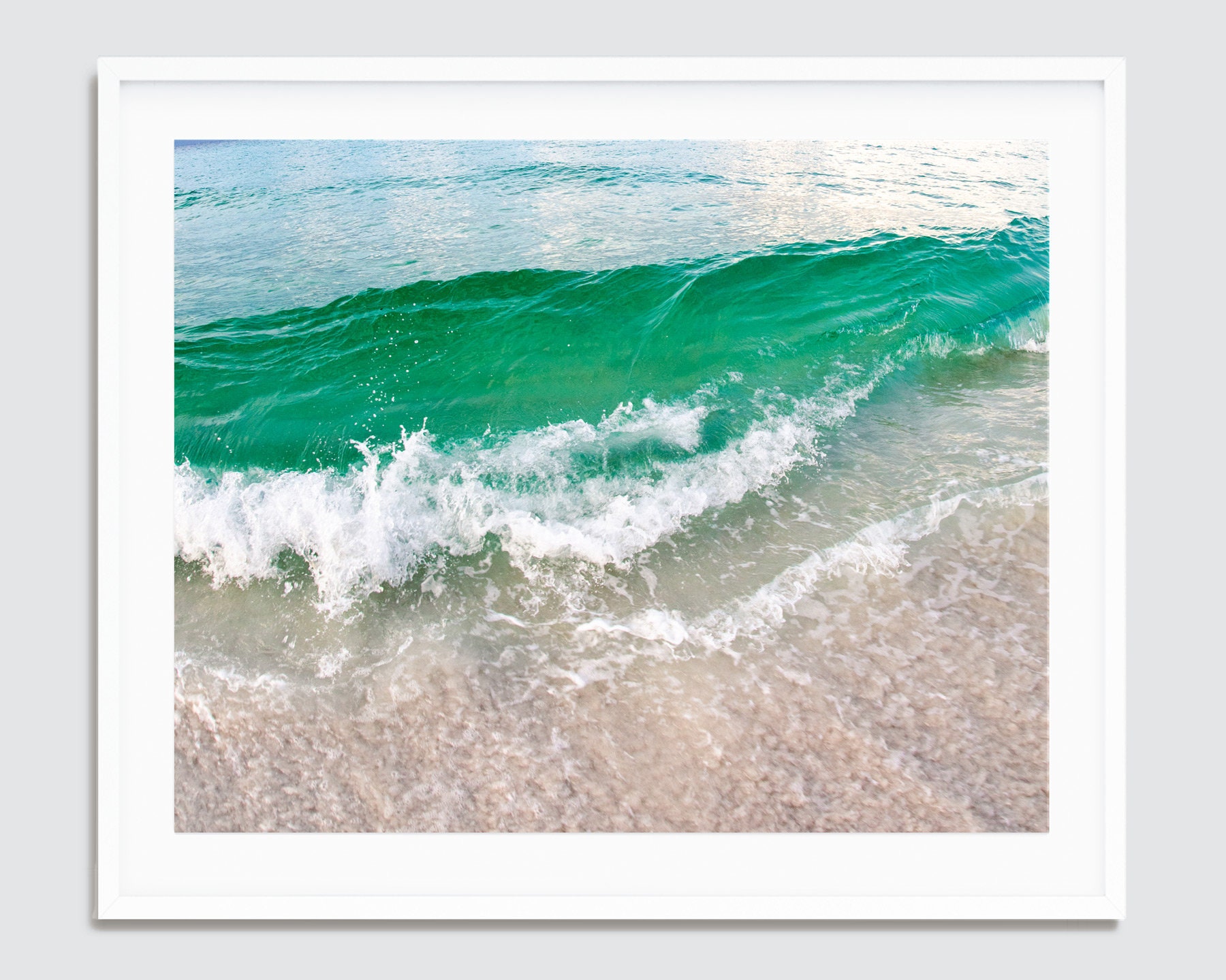 Beach Waves Destin, Miramar Beach, Florida Photography Print or Canvas ...