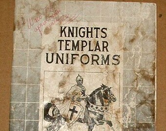 Knights Templar Book - Etsy