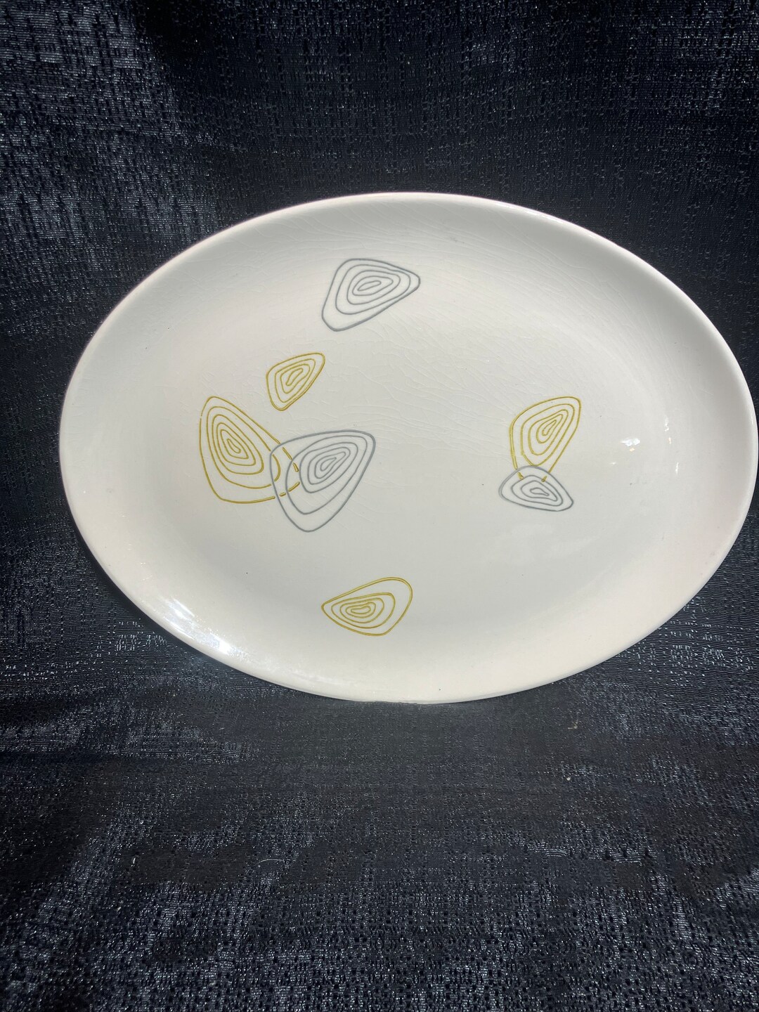 Stetson China Atomic Modern Platter 1958 14 Inch Retro - Etsy