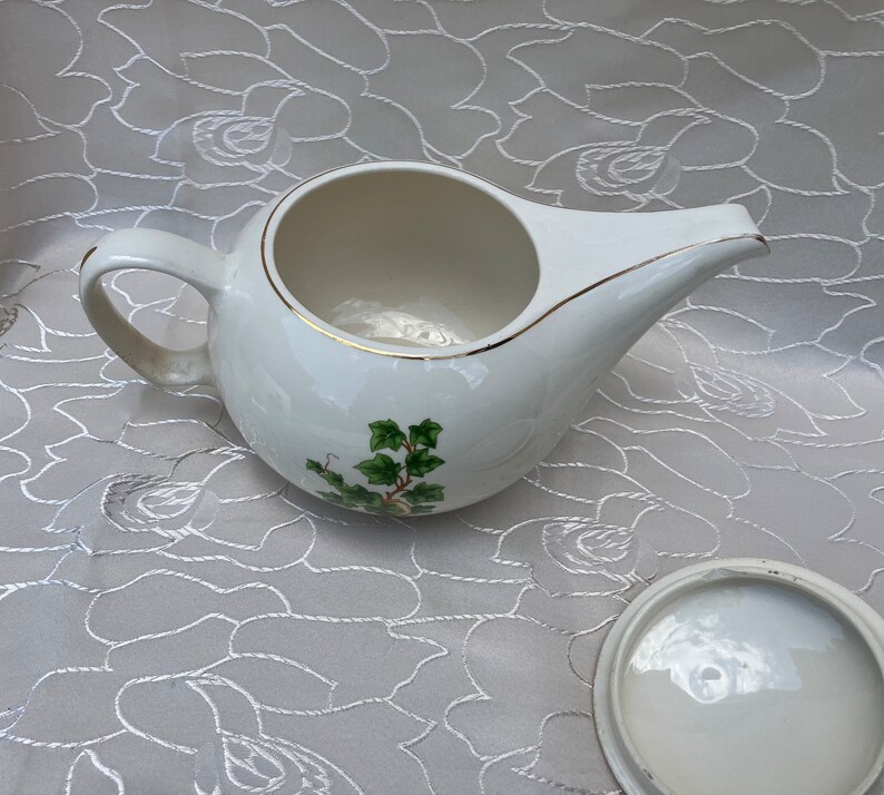 Paden City Pottery Ivy Teapot - Etsy