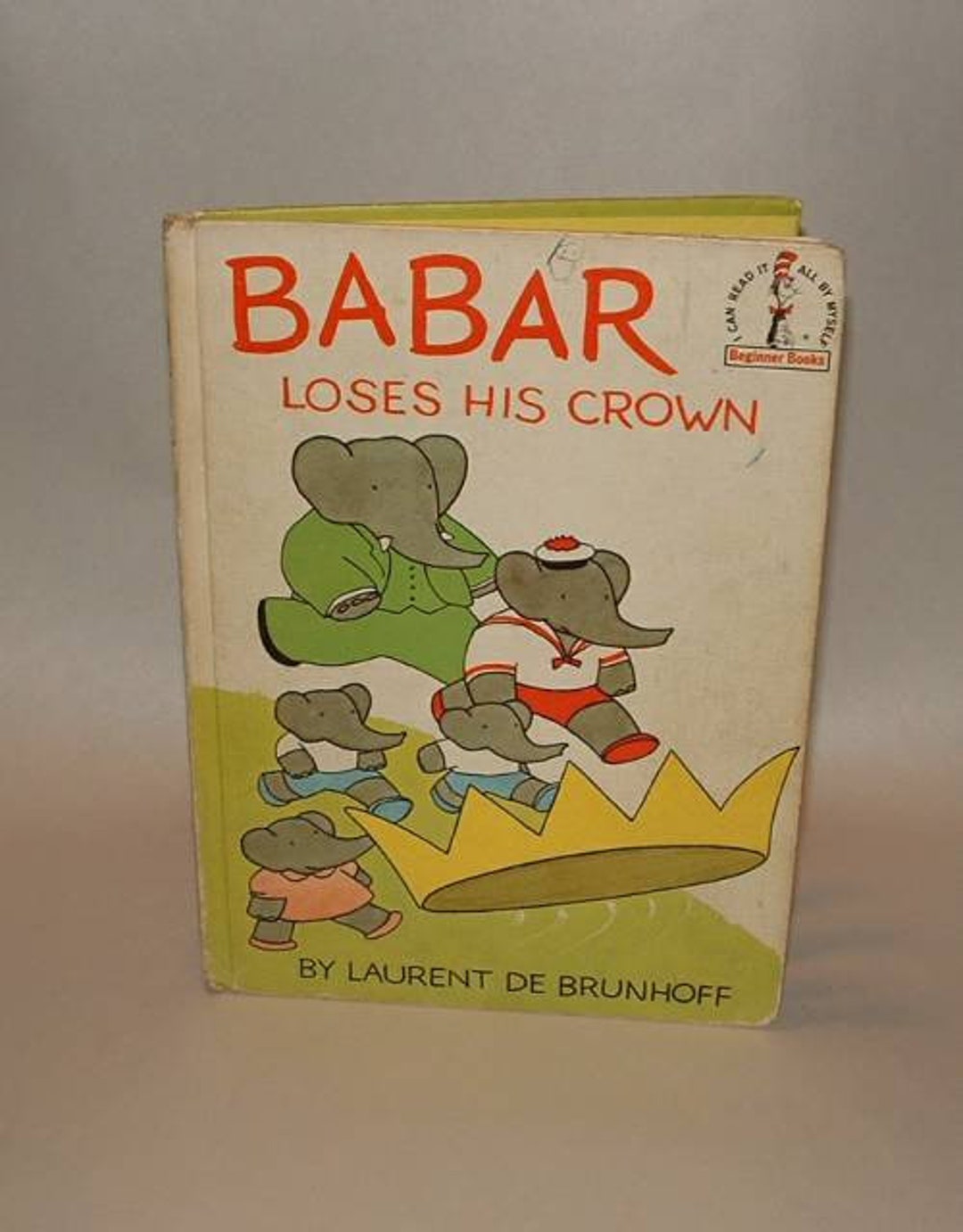 Beginners Books Babar Loses His Crown Book HB Used - Etsy