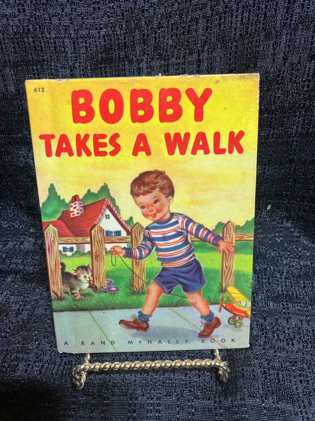 Bobby Takes a Walk Rand Mcnally Children’s Book 1957 - Etsy