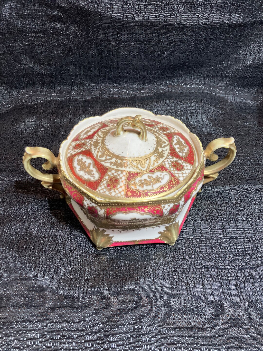 Morimura Gumi Nippon Covered Dish Moriage 1891 1911 - Etsy
