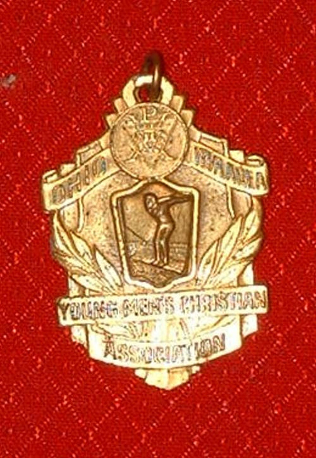 Vintage Ohio WV Area YMCA Swimming Medal Junior 100 Yard Backstroke ...
