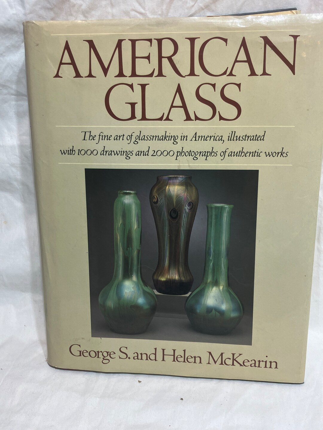 American Glass Thigh Art of Glassmaking in America, Mckearun HB Reference Book - Etsy