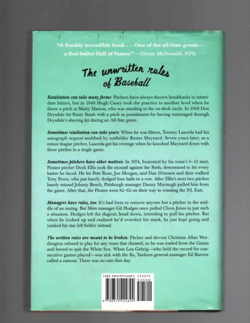 The Baseball Codes: Beanballs, Sign Stealing, and Bench-clearing Brawls ...