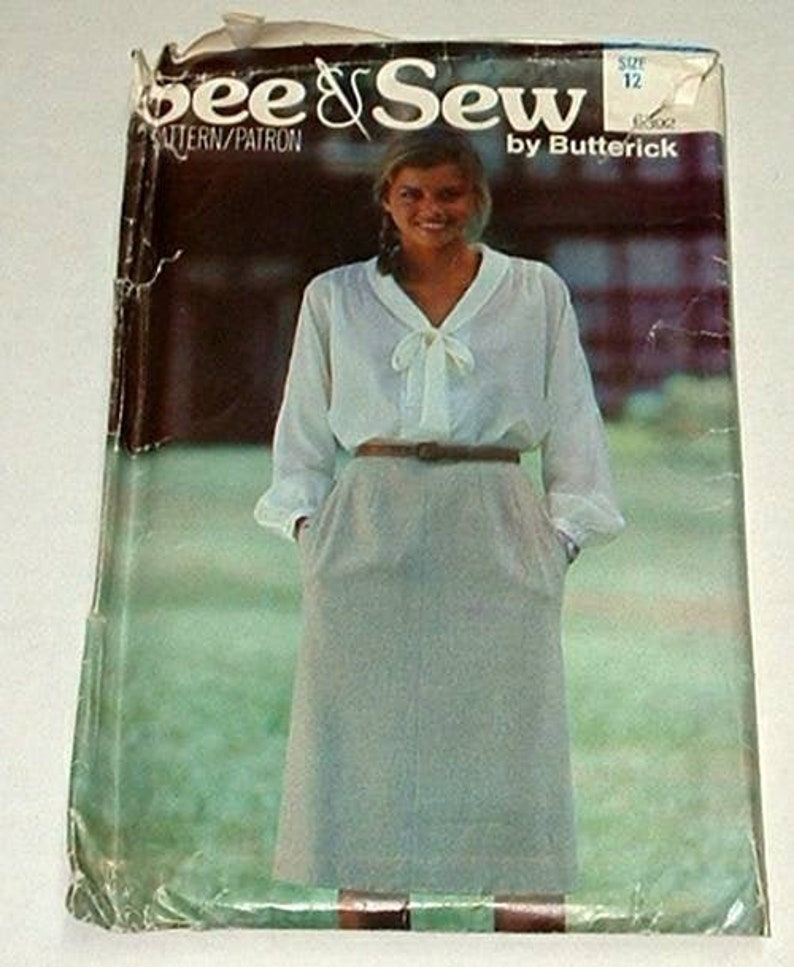 Butterick See Sew Sewing Pattern 6392 10 to 18 1980 S - Etsy
