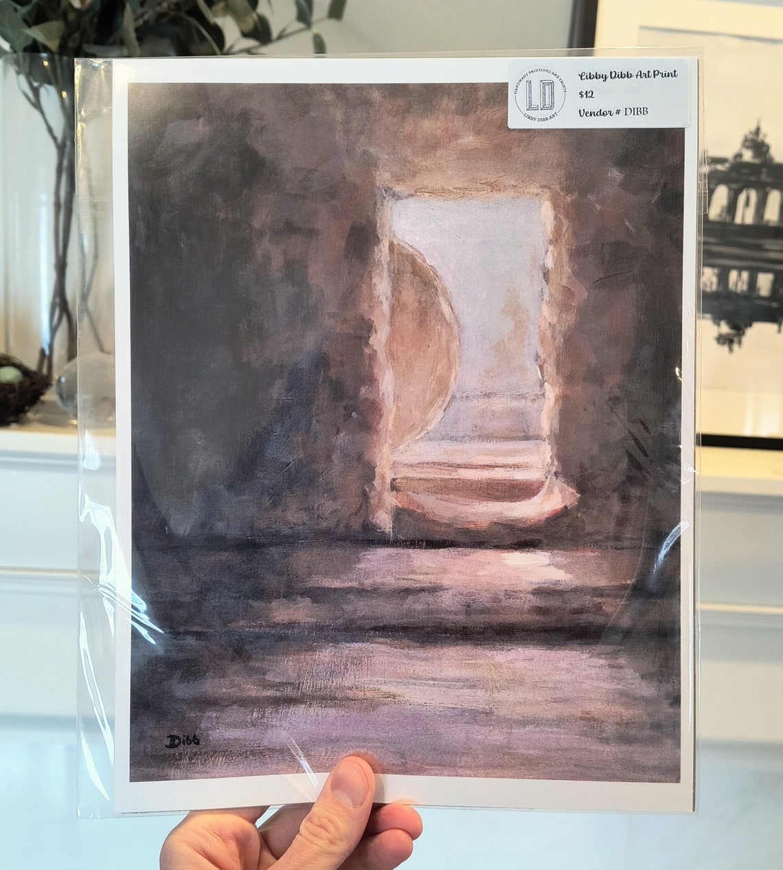 The Empty Tomb Print - Utah Artist- 8x10 Print of Acrylic Painting on ...