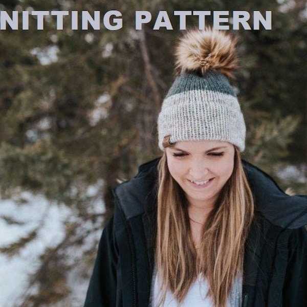 Double Layer Beanie Pattern - Etsy