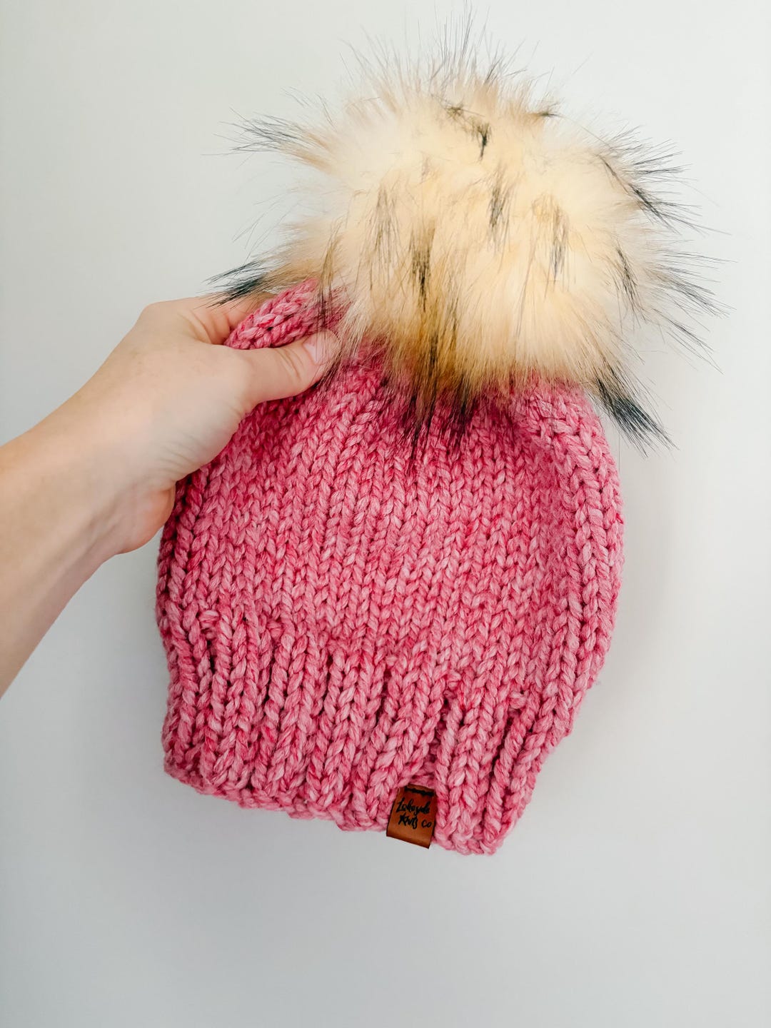 Baby Knit Toque, Baby Gift, Knit Winter Hat, Baby Pom Hat, Winter Hat ...