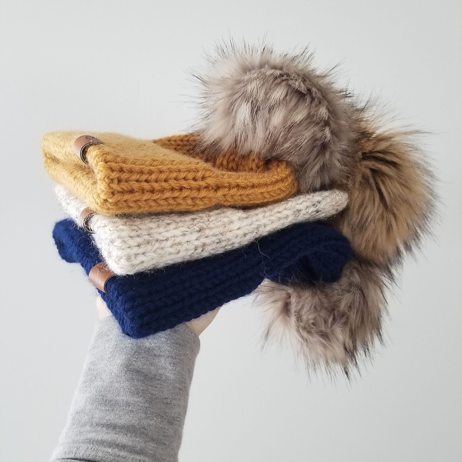 KNITTING PATTERN, Classic Double Brim Toque, Beanie Knitting Pattern ...