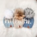 Hi Knit Toque for Newborn, Baby Gift Set, Baby Shower Gift, Gender ...