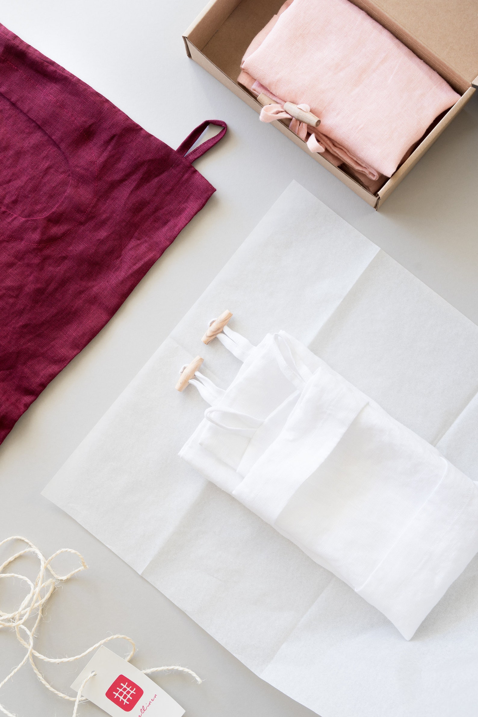 Linen Laundry Bag Hanging Laundry Bag Color-coded Linen - Etsy