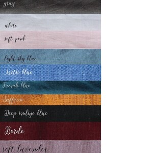 Color-coded Laundry Bag, Linen Laundry Bag, Laundry Room Organization ...