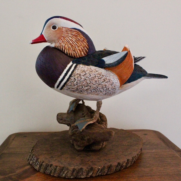 Mandarin Duck Art - Etsy