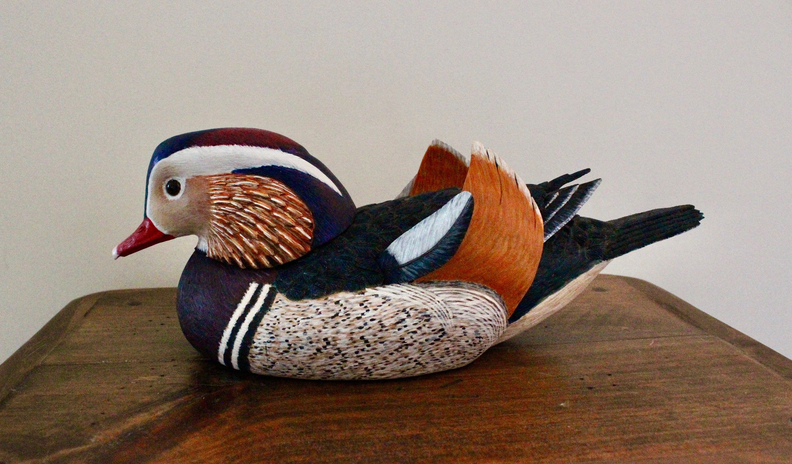 Mandarin Duck on a Pond - Etsy