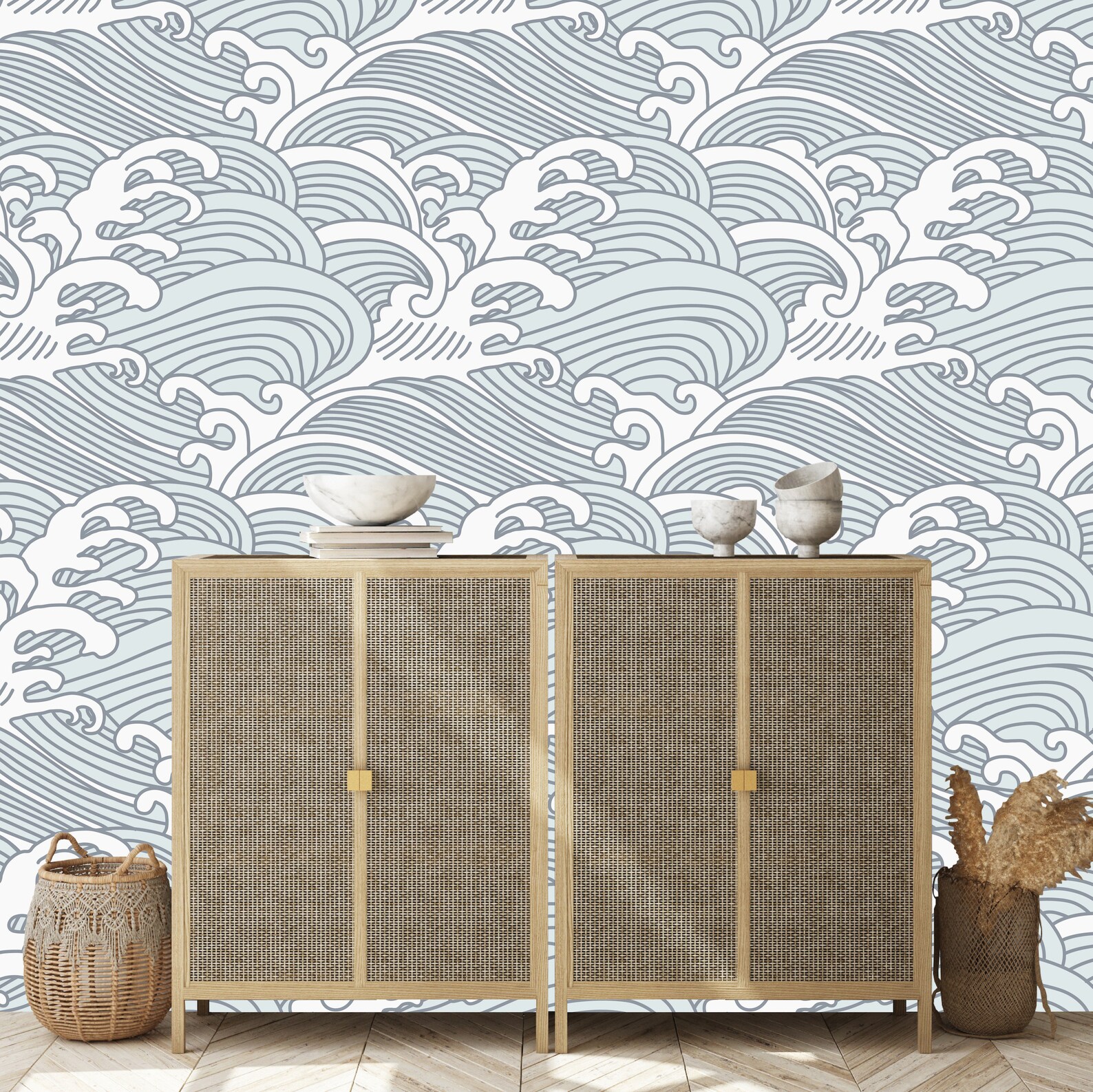 Making Waves Wallpaper - Etsy