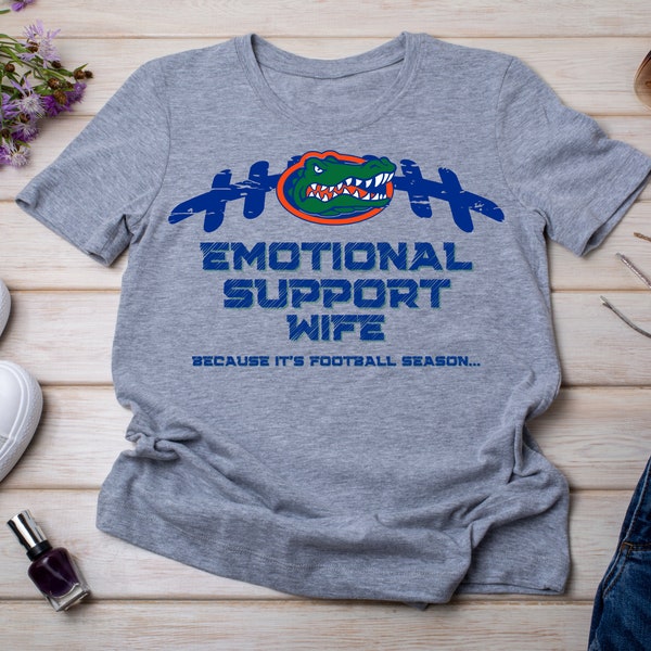 Emotional Support Wife Football - Etsy