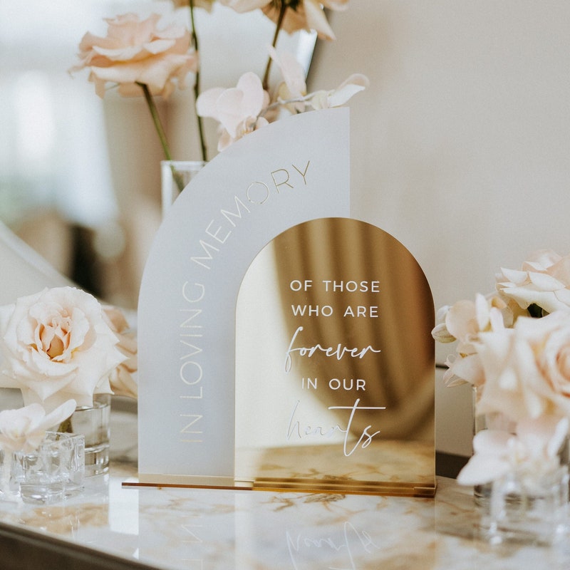 Memory Table Wedding Sign - Etsy